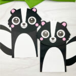 Skunk Paper Bag Puppet Craft [Free Template]