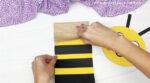 Bee Paper Bag Puppet Craft For Kids [Free Template]