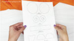 Minion Paper Bag Puppet Craft For Kids [Free Template]