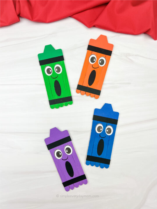 10 Crayon Crafts for Kids That Are Bright, Bold, and Perfect for Back ...