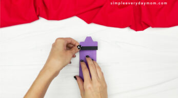 Popsicle Stick Crayon Craft For Kids [Free Template]