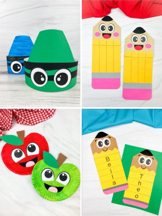 Popsicle Stick Crayon Craft For Kids [Free Template]