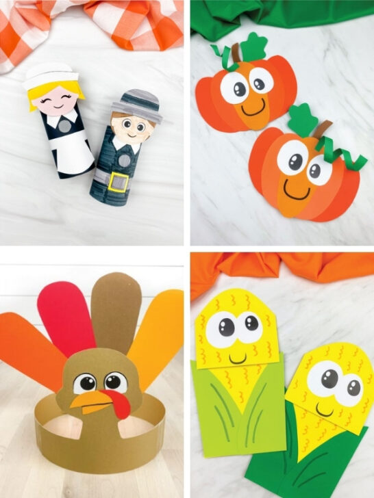 Spy Turkey Disguise Craft For Kids [Free Template]