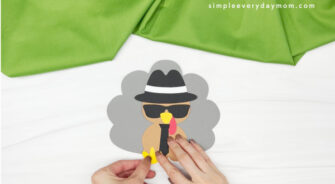 Spy Turkey Disguise Craft For Kids [Free Template]