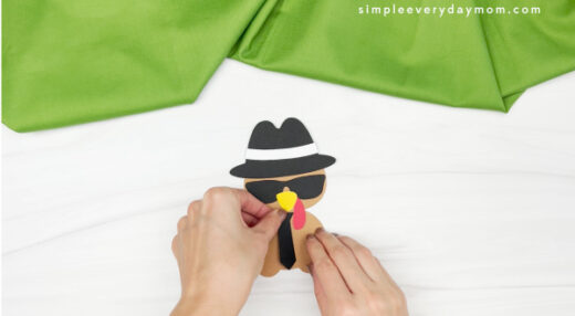 Spy Turkey Disguise Craft For Kids [Free Template]