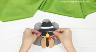 Spy Turkey Disguise Craft For Kids [Free Template]