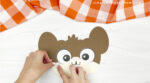 Mouse Pumpkin Craft For Kids [Free Template]