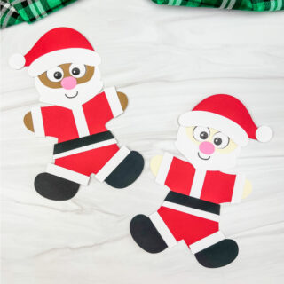 Reindeer Gingerbread Man Disguise Craft For Kids [Free Template]