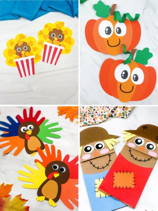 Santa Turkey Disguise Craft For Kids [Free Template]