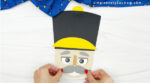Nutcracker Handprint Craft For Kids With Free Template