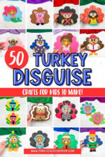 50 Easy Turkey Disguise Project Ideas For Kids [Free Templates]