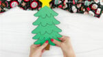 Christmas Tree Name Craft For Kids [Free Template]