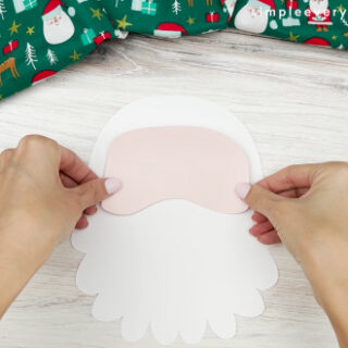 Santa Name Craft For Kids With Free Template