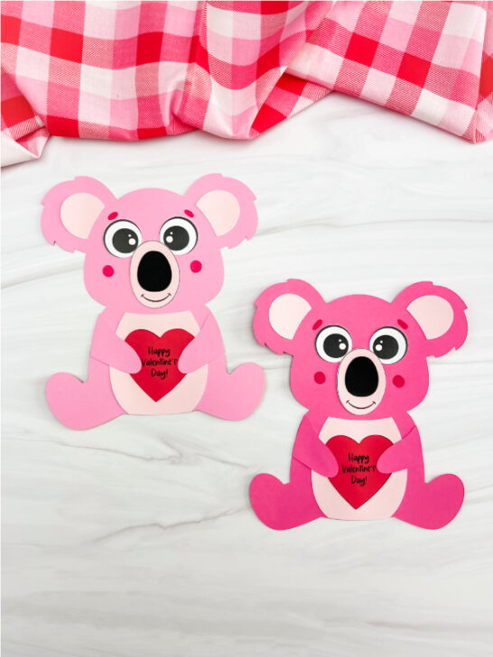 Koala Valentine Craft For Kids [Free Template]