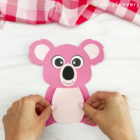 Koala Valentine Craft For Kids [Free Template]