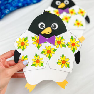 Tacky The Penguin Craft For Kids [Free Template]