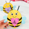 Bee Valentine Craft For Kids [Free Template]