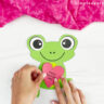 Frog Valentine Craft For Kids [Free Template]