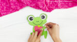 Frog Valentine Craft For Kids [Free Template]
