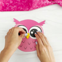 Valentine Owl Craft For Kids [Free Template]