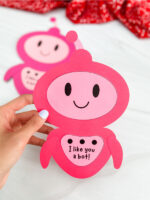 Valentine Robot Craft For Kids [Free Template]