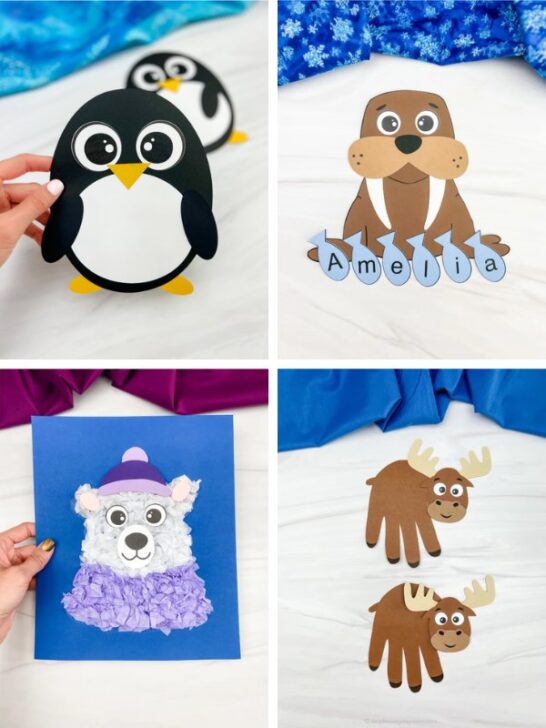 Tacky The Penguin Inspired Craft For Kids [Free Template]