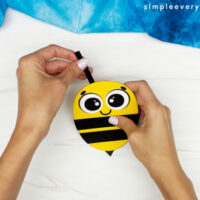 Bee Name Craft For Kids [Free Template]