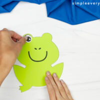 Frog Name Craft For Kids [Free Template]
