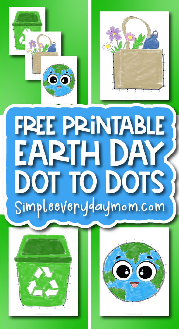 Earth Day Connect The Dots For Kids [Free Printable]