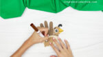 Quail Handprint Craft For Kids [Free Template]