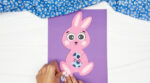 Easter Bunny Name Craft For Kids [Free Template]