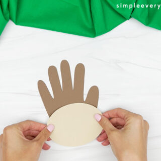 Quail Handprint Craft For Kids [Free Template]