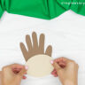 Quail Handprint Craft For Kids [Free Template]