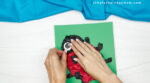 Ladybug Tissue Paper Craft For Kids [Free Template]