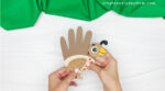 Quail Handprint Craft For Kids [Free Template]
