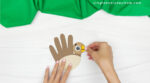 Quail Handprint Craft For Kids [Free Template]