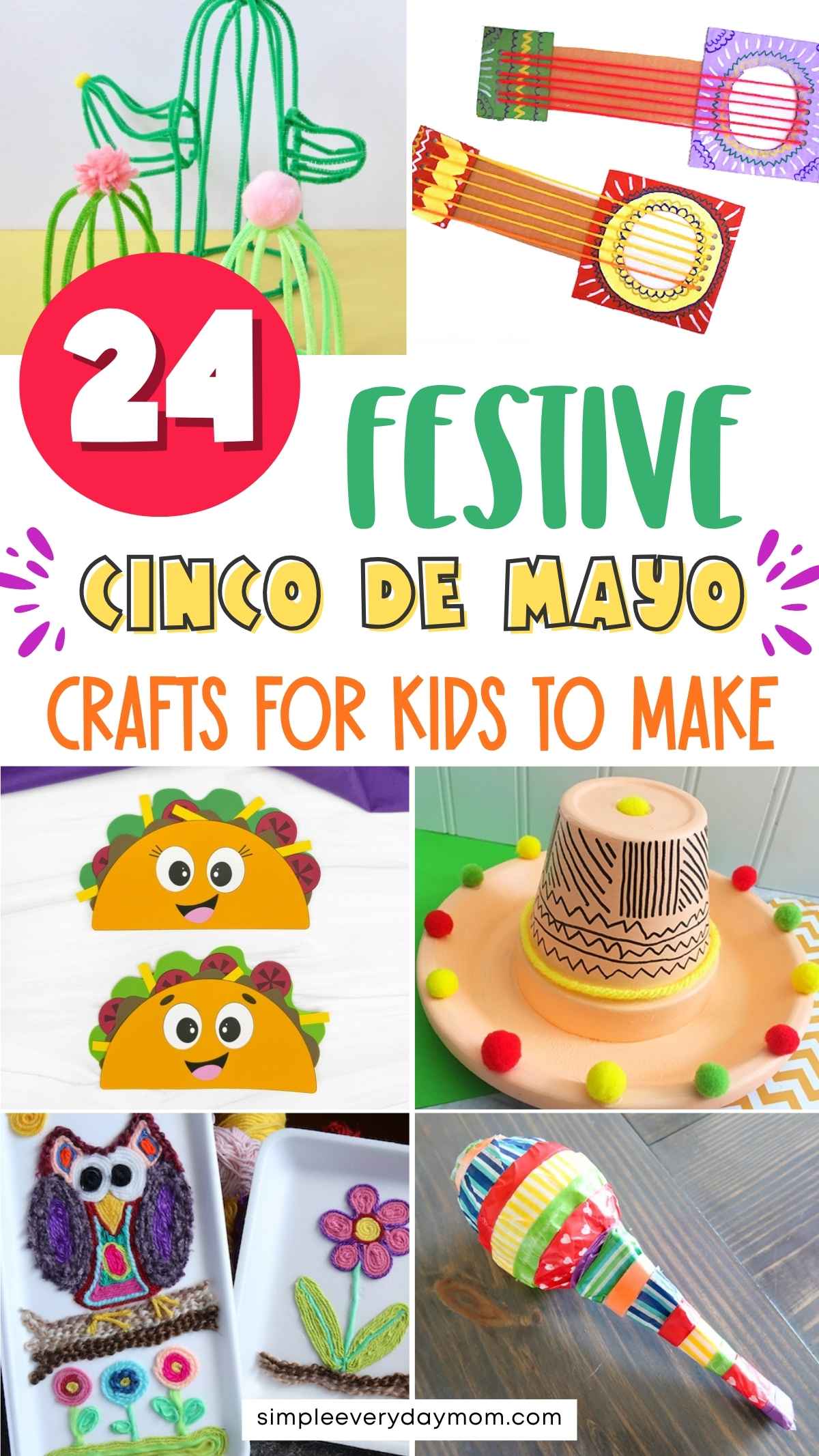 24 Festive Cinco De Mayo Crafts For Kids