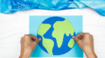 Earth Day Name Craft For Kids [Free Template]