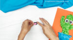 Cactus Tissue Paper Craft For Kids [Free Template]