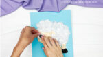 Sheep Tissue Paper Craft For Kids W/Template