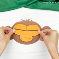 Grumpy Monkey Craft For Kids [Free Template]