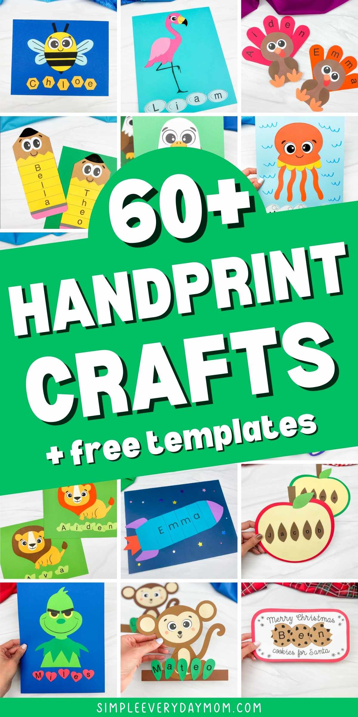 66 Printable Name Crafts For Preschool (W/PDF Templates)