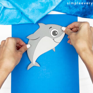 Shark Name Craft For Kids [Free Template]