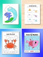 Jellyfish Name Craft For Kids [Editable Template]