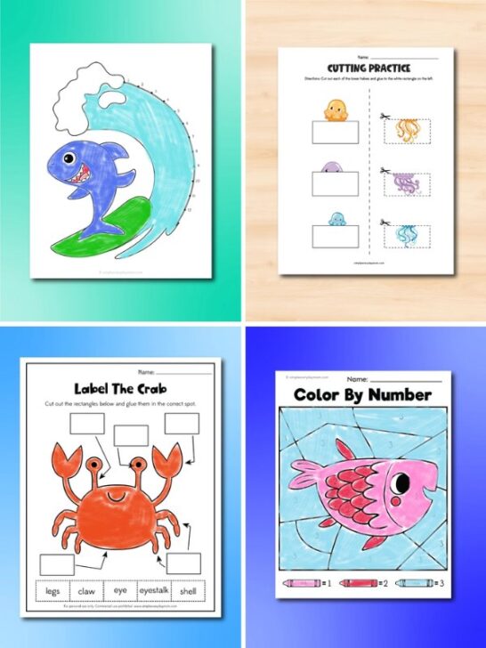Jellyfish Name Craft For Kids [Editable Template]