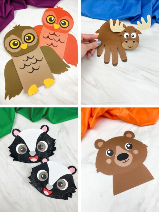 Eagle Headband Craft For Kids [Free Template]