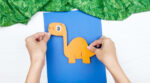 Dinosaur Name Craft For Kids [Free Template]