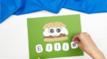 Smores Name Craft For Kids W/Editable Template