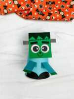 Frankenstein Paper Cup Craft For Kids [Free Template]