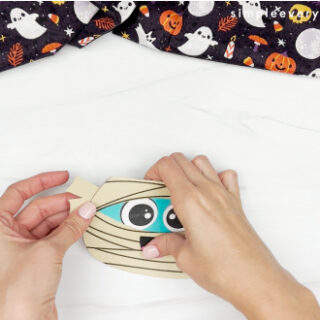 Mummy Card Craft For Kids With Free Template